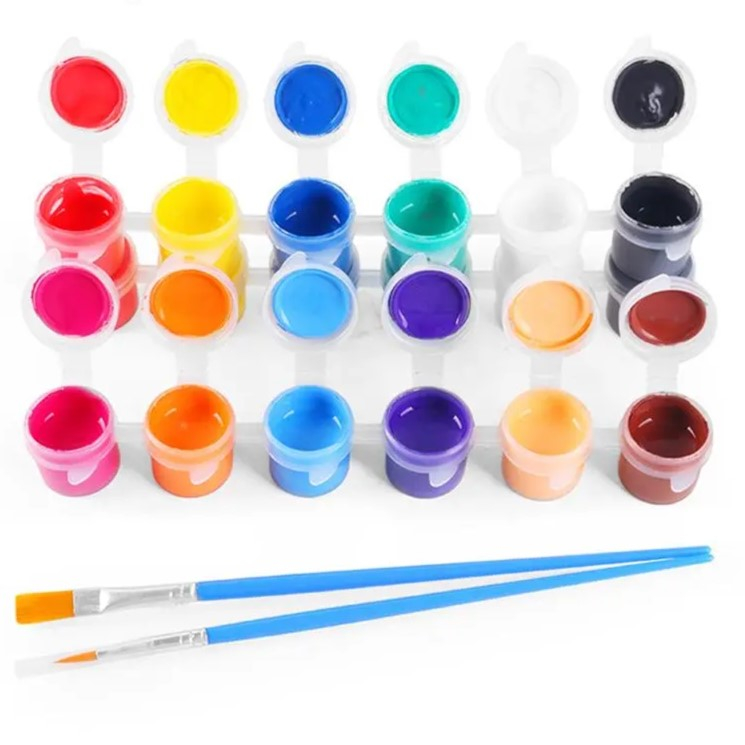 Jual MIGUNANI Cat Akrilik 1 Set / Cat Lukis / Akrilik / Acrylic Paint ...