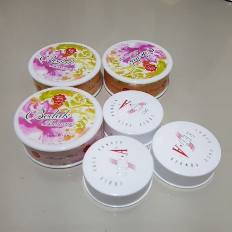 Jual Viva Bedak Keluarga Red-A Loose Powder Bedak Tabur Viva | Shopee ...