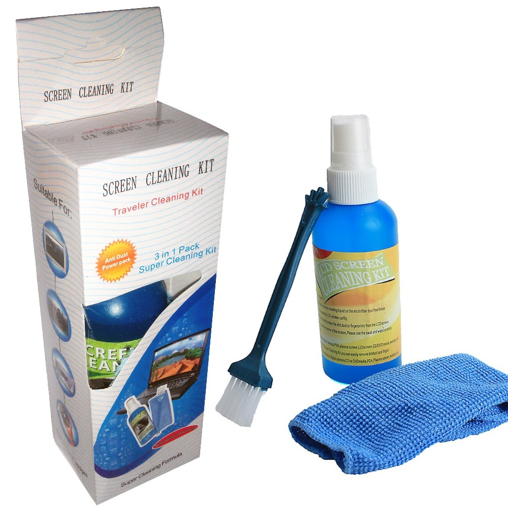 Jual LCD Screen Cleaning Kit 3 in 1 / pembersih LCD / Laptop Kamera ...