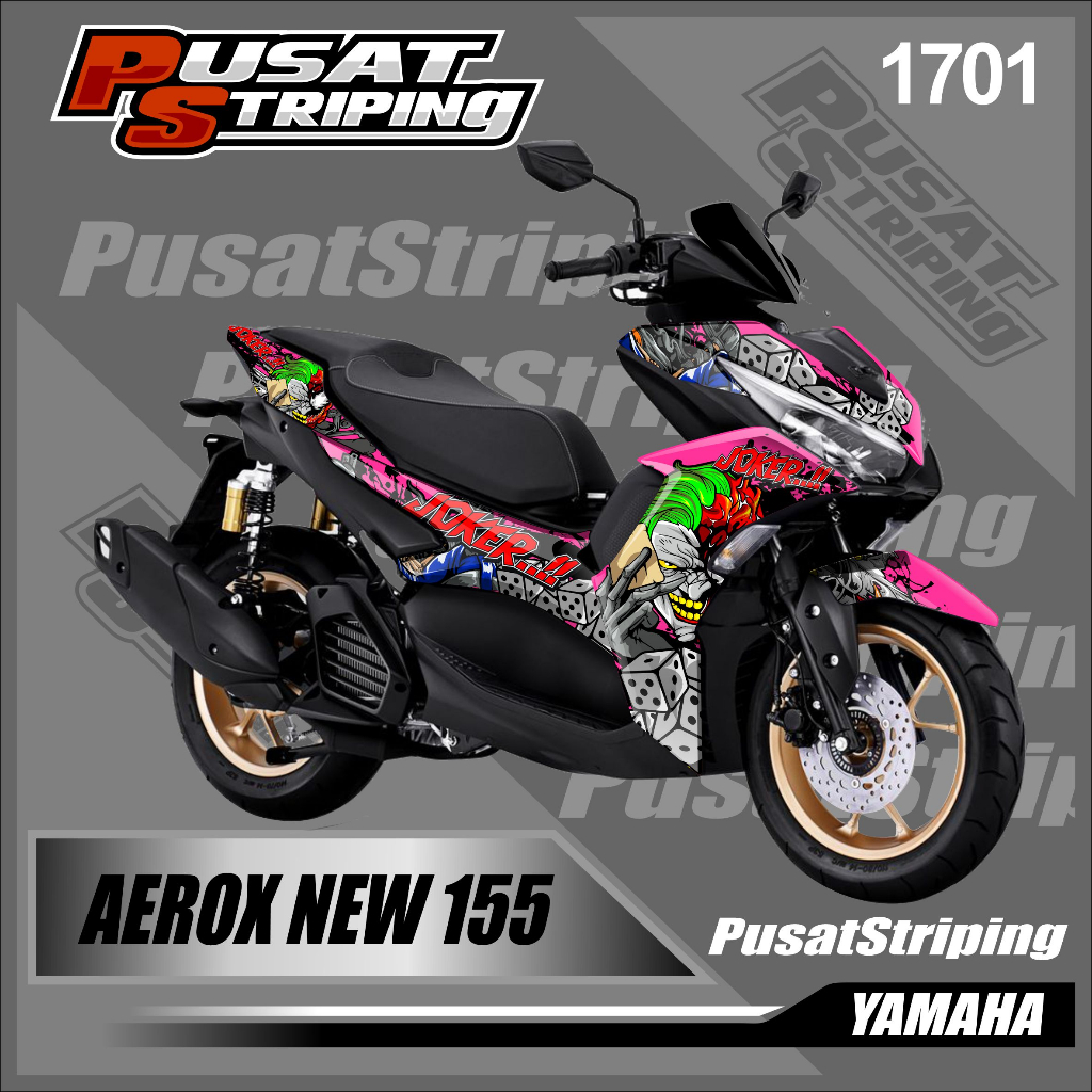 Jual VIRAL!!!! Decal Stiker Motor Keren - Motor Aerox NEW 155 Fullbody ...