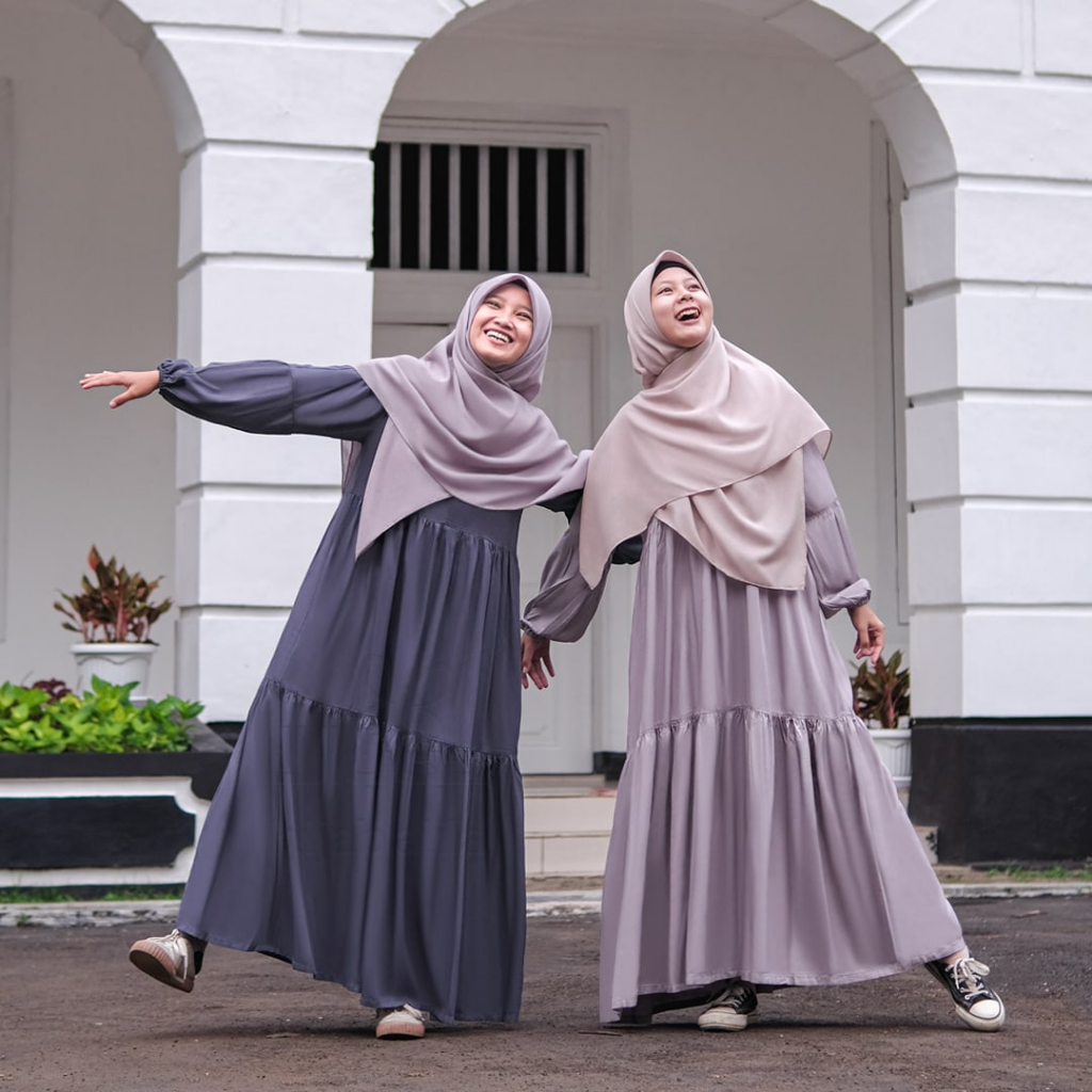 Jual Gamis Seville New | Hijab Alila | Shopee Indonesia