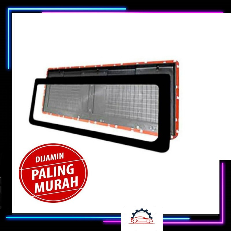 Jual Cover Plat Nomor Mobil Nomer Mobil Mika Akrilik Acrylic Non LED ...