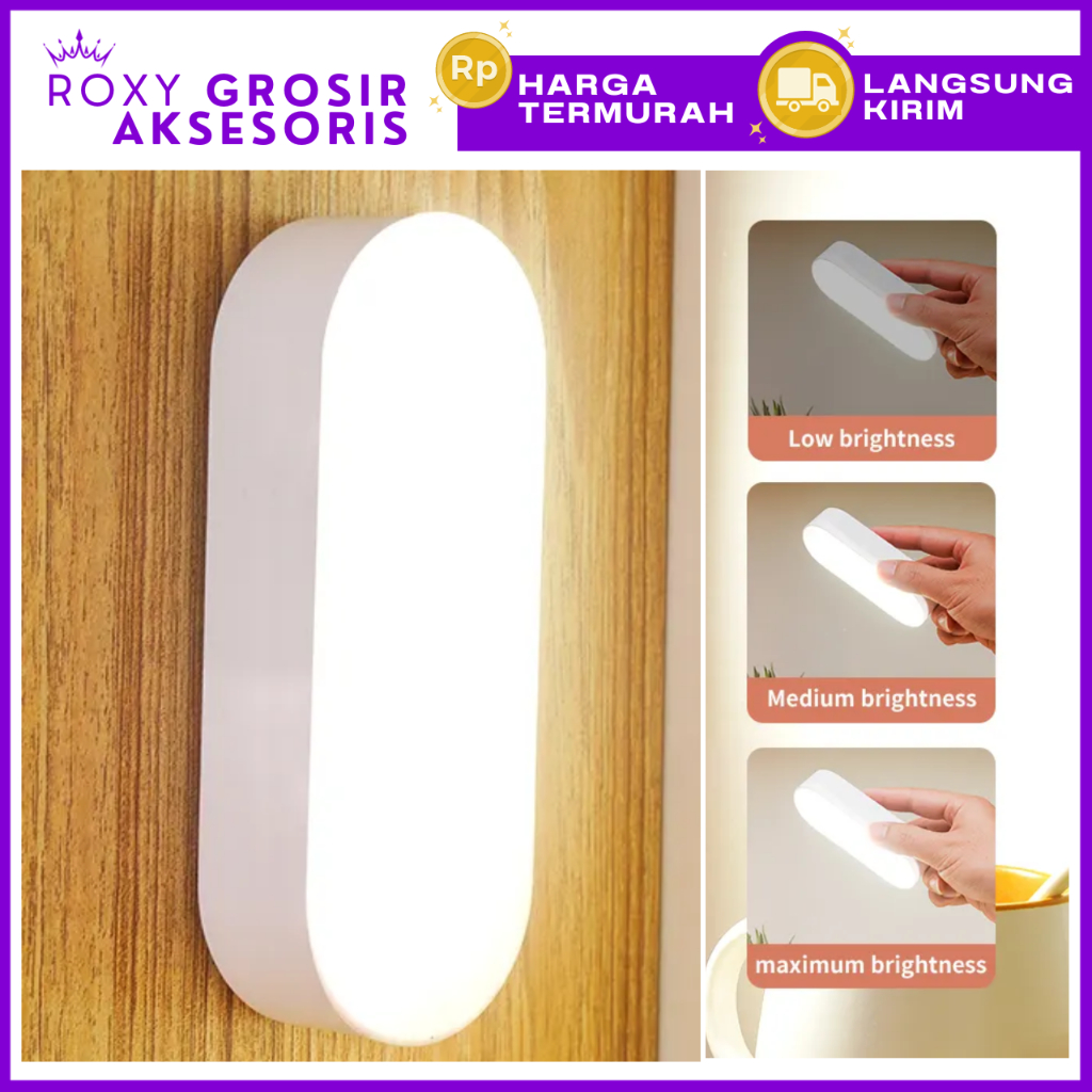 Jual Lampu Tempel Touch 28LED Lampu multifungsi tempel dinding Touch ...