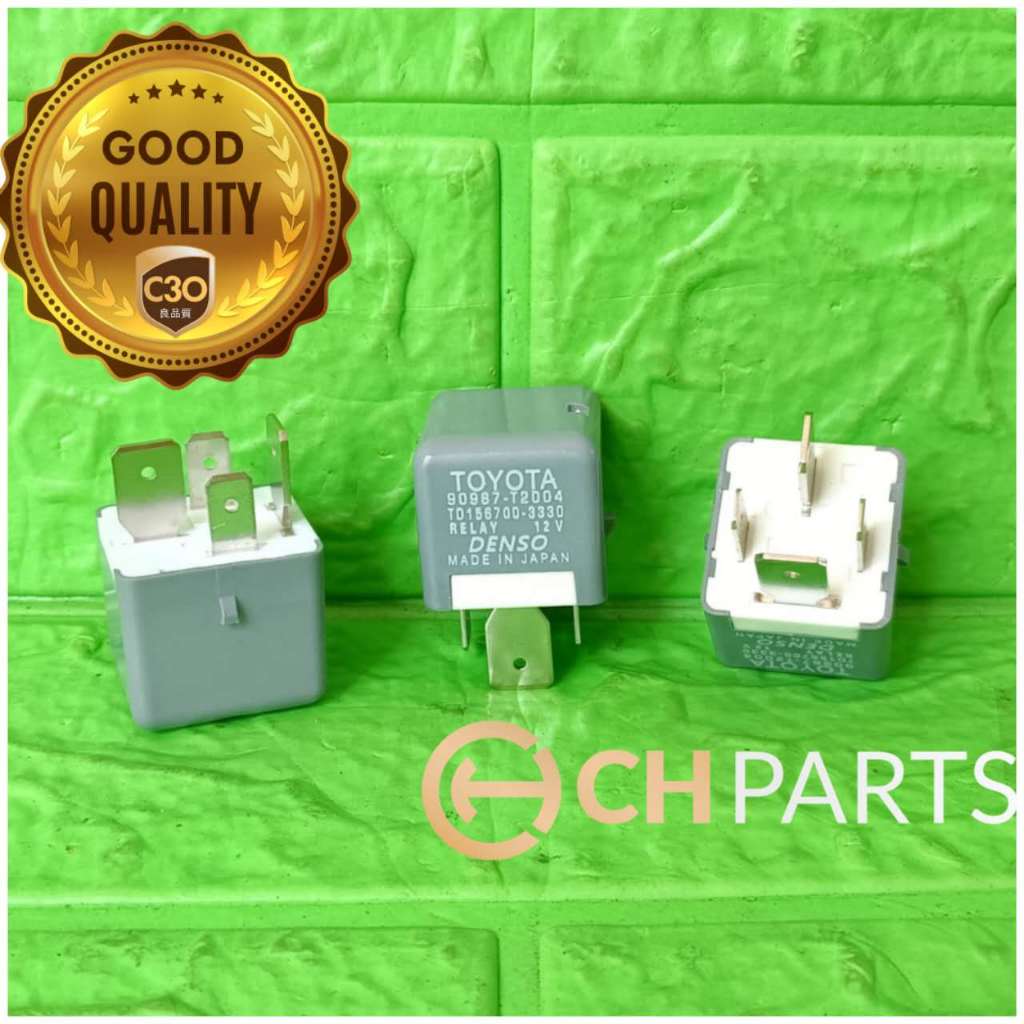 Jual Relay Denso TOYOTA abu 12 Volt Avanza Xenia Rush Terios Hino HT ...