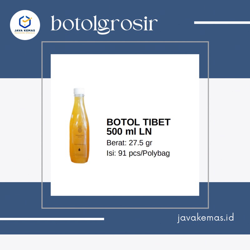 Jual (ECER) botol tibet 500ML LN | botol plastik 500ML | Shopee Indonesia