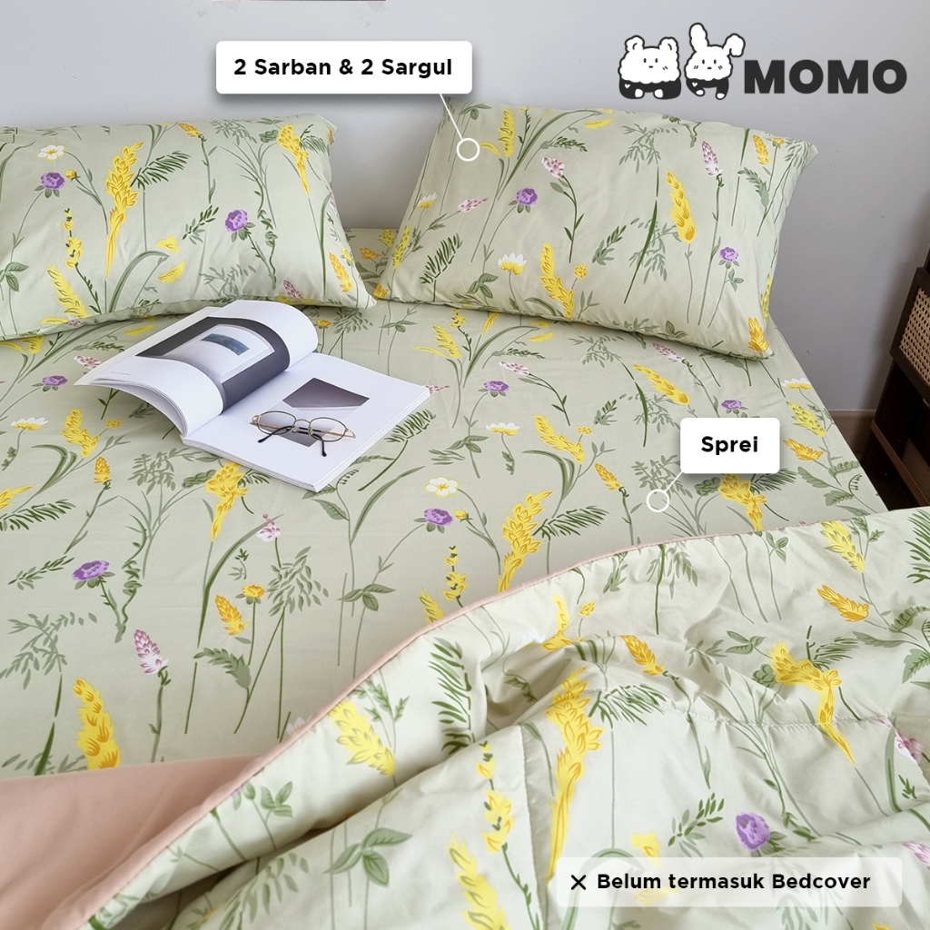 Jual Sprei Motif Bunga 160, 180, 200 x 200 - Microtex - Sprei MOMO ...