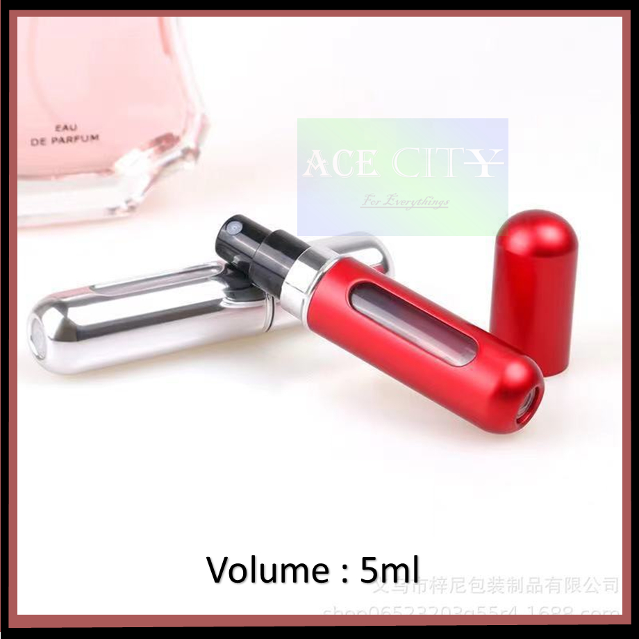 Jual Botol Parfume Portable Mini 5ml / Tempat Refil Parfume 5ml ...