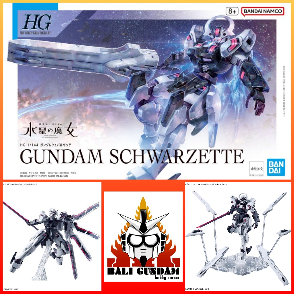 Jual HG 1/144 MDX-0003 GUNDAM SCHWARZETTE Bali Gundam Hobby Corner Bandai Original | Shopee ...