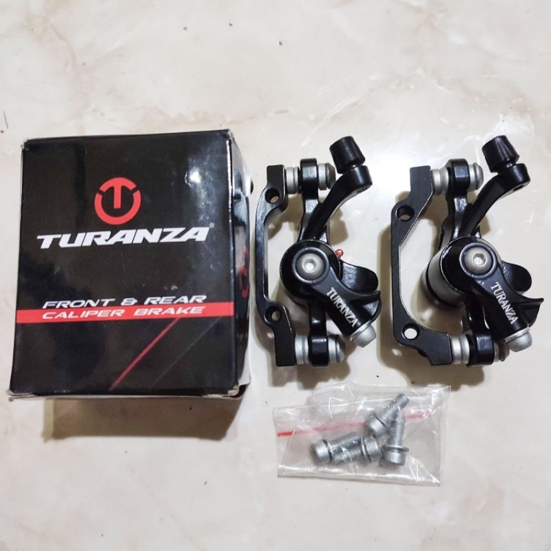 Jual TURANZA Disc Brake Caliper Rem Sepeda Cakram Kaliper Mekanik ...