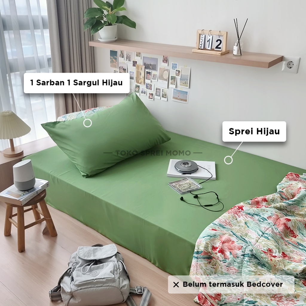 Jual Sprei Polos Ukuran 120 x 200 Microtex MOMO | Shopee Indonesia