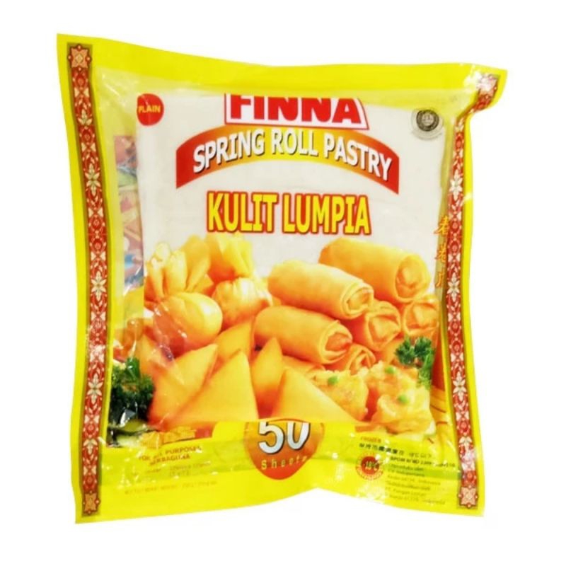 Jual FINNA SPRING ROLL Kulit Lumpia 125 MM 50 Sachet | Shopee Indonesia
