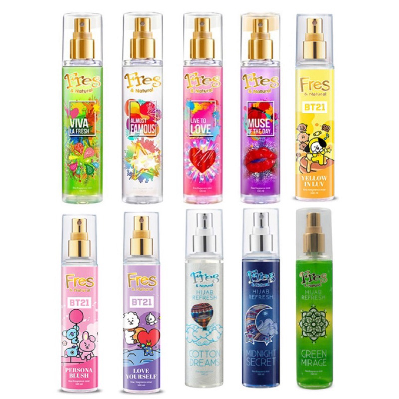 Jual Fres & Natural Cologne 100ml FN | Fresh Parfume | Shopee Indonesia