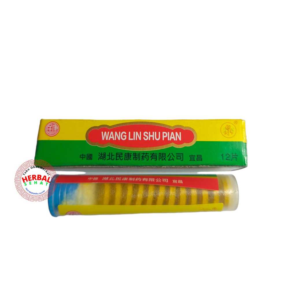 Jual Wang Lin Shu Pian / Huang Lian Su 1 Botol Isi 12 Tablet / Eng Lien ...