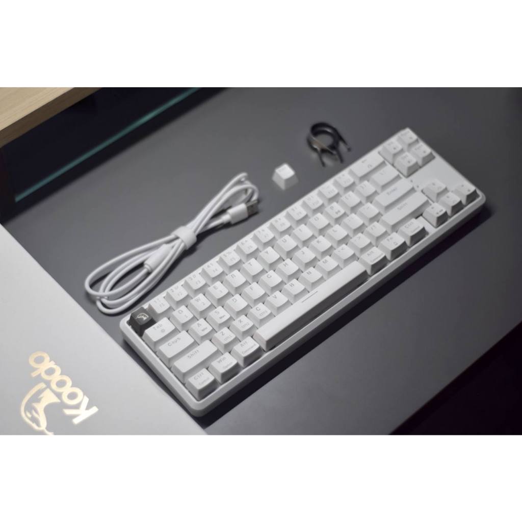 Jual KOODO Arcadia 68% Layout Mechanical Keyboard Gateron Red | Shopee ...