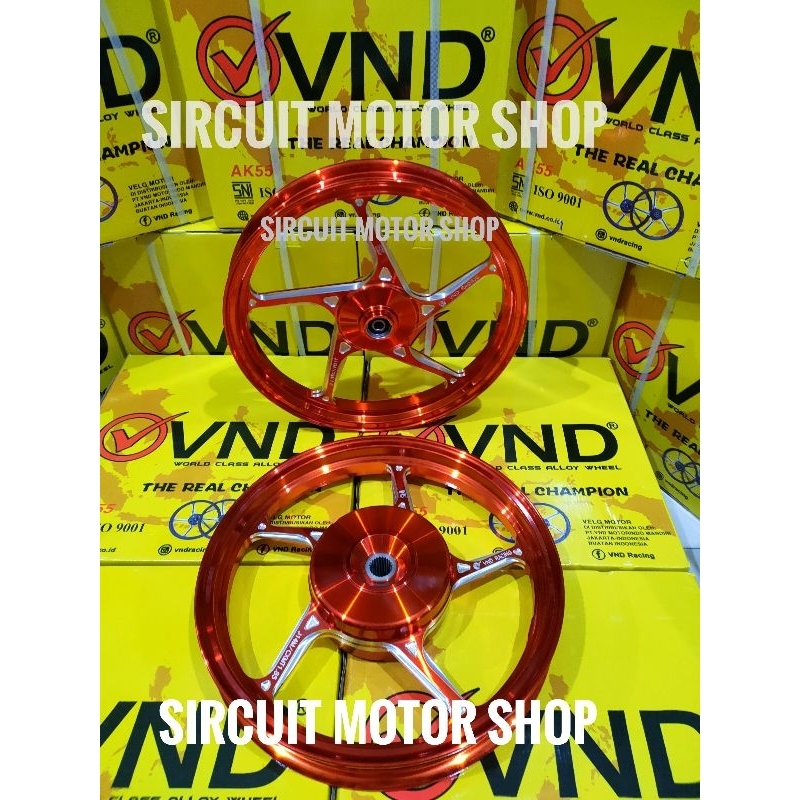 Jual VELG VND AK 55 RING 14 VARIO 125 VARIO 150 VELG VND AK55 RING 14 MODEL ENKEI | Shopee Indonesia