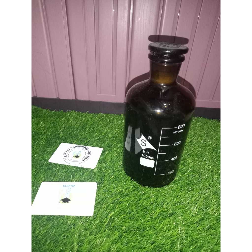 Jual Botol Reagent / Reagent Bottle / Botol Reagen kosong/ 1000ml / 1L ...