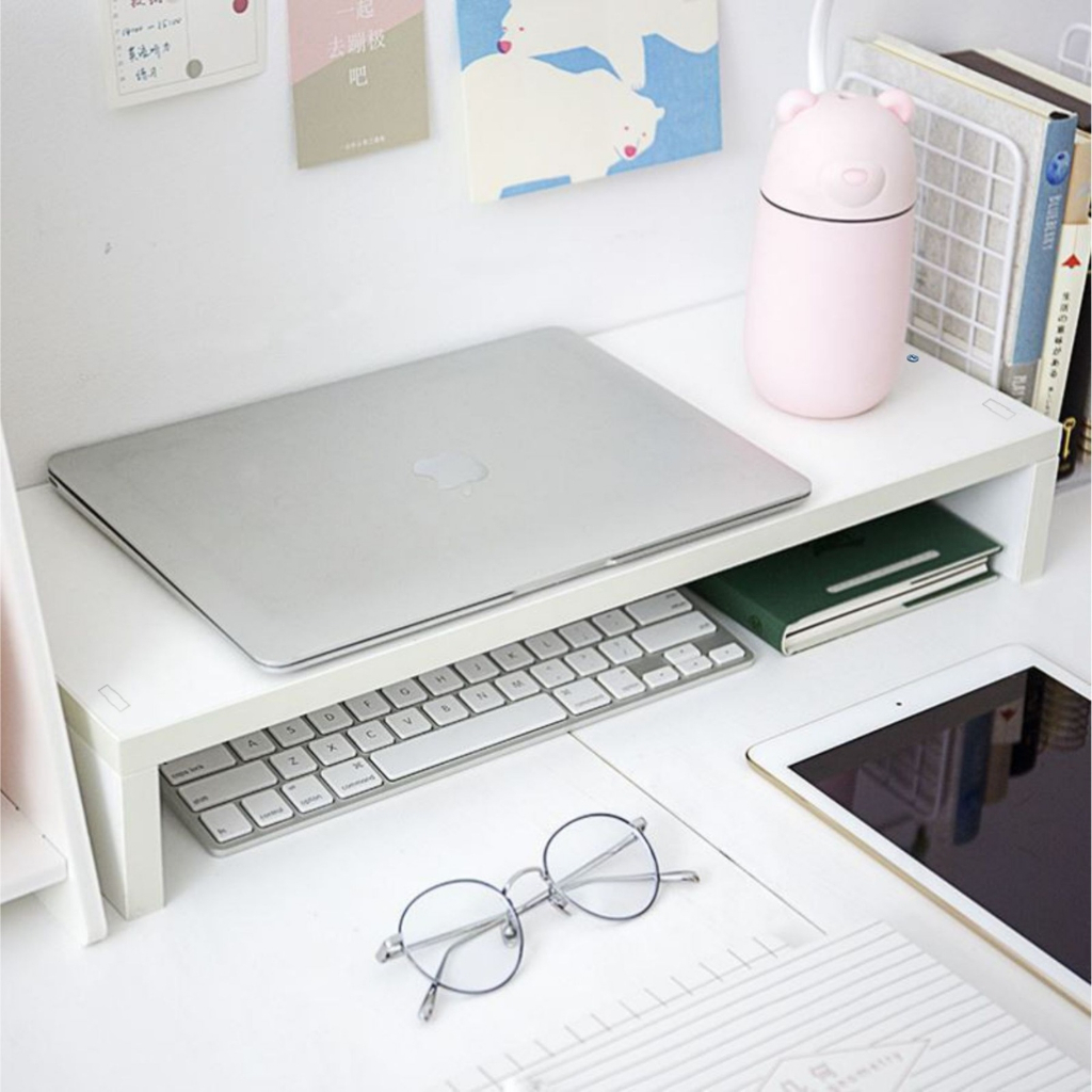 Jual Meja Minimalis ala Korea / Korean Aesthetic Table Desk Organizer ...