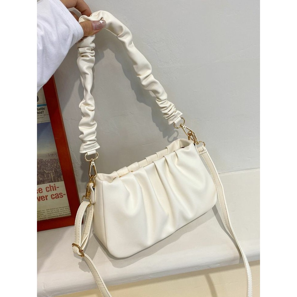 Jual Tas selempang wanita premium - tas kerut 2 tali | Shopee Indonesia