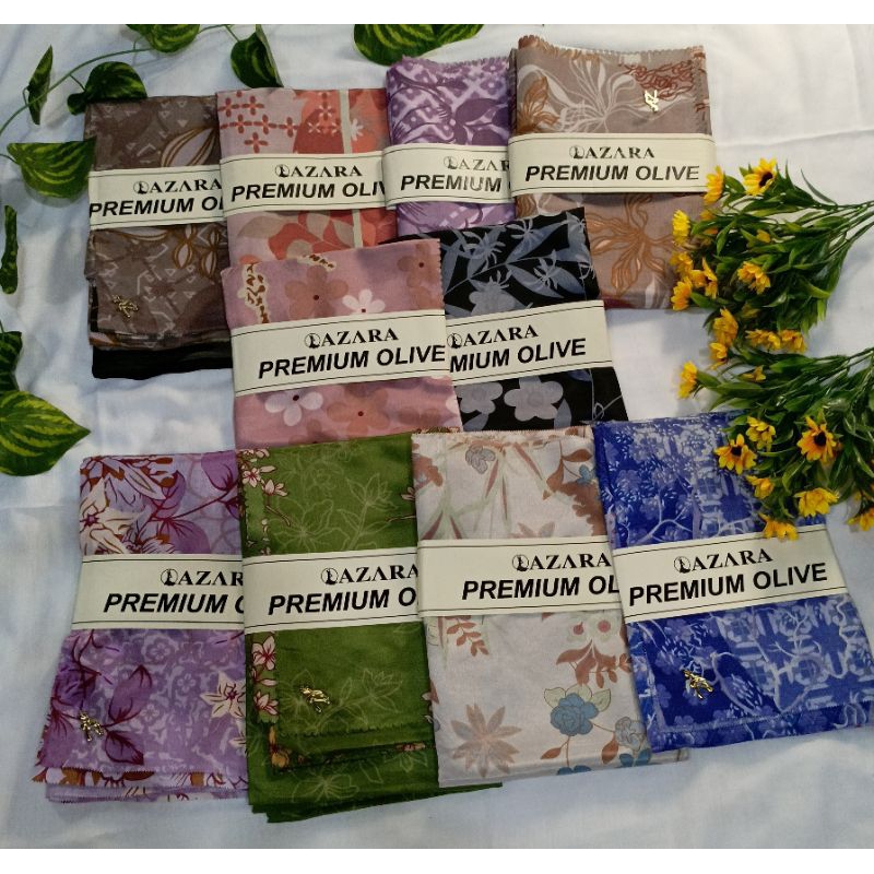 Jual PAKET HEMAT HIJAB ISI 6/HIJAB AZARA/HIJAB CANTIK/SEGIEMPAT ISI 6 ...