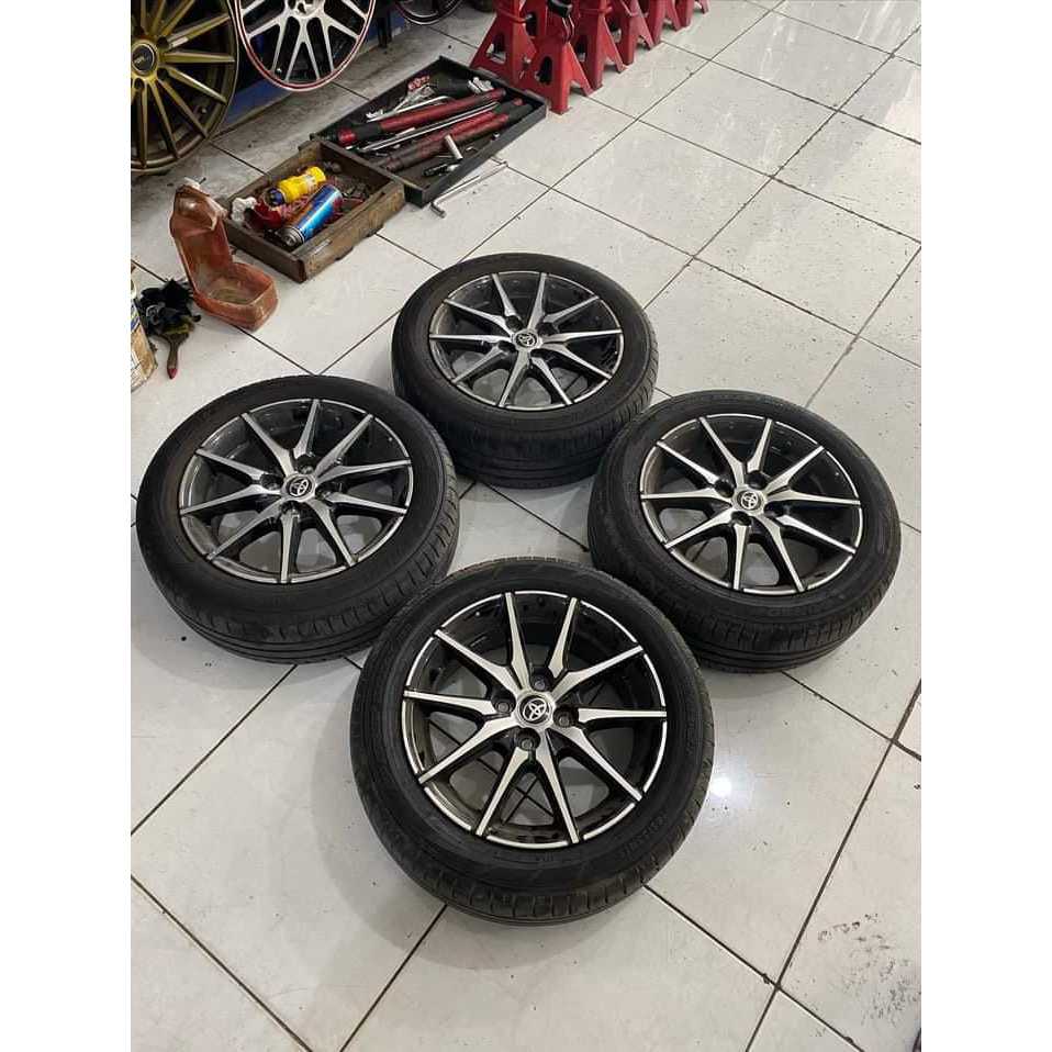 Jual Velg Mobil Bekas Ring 15 Lubang 4 STD NEW AGYA GR R15X6 H4X100 ...