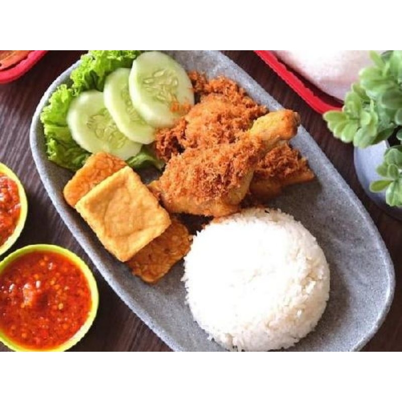 Jual Paket ayam serundeng || Nasi box || catering bandung | Shopee Indonesia