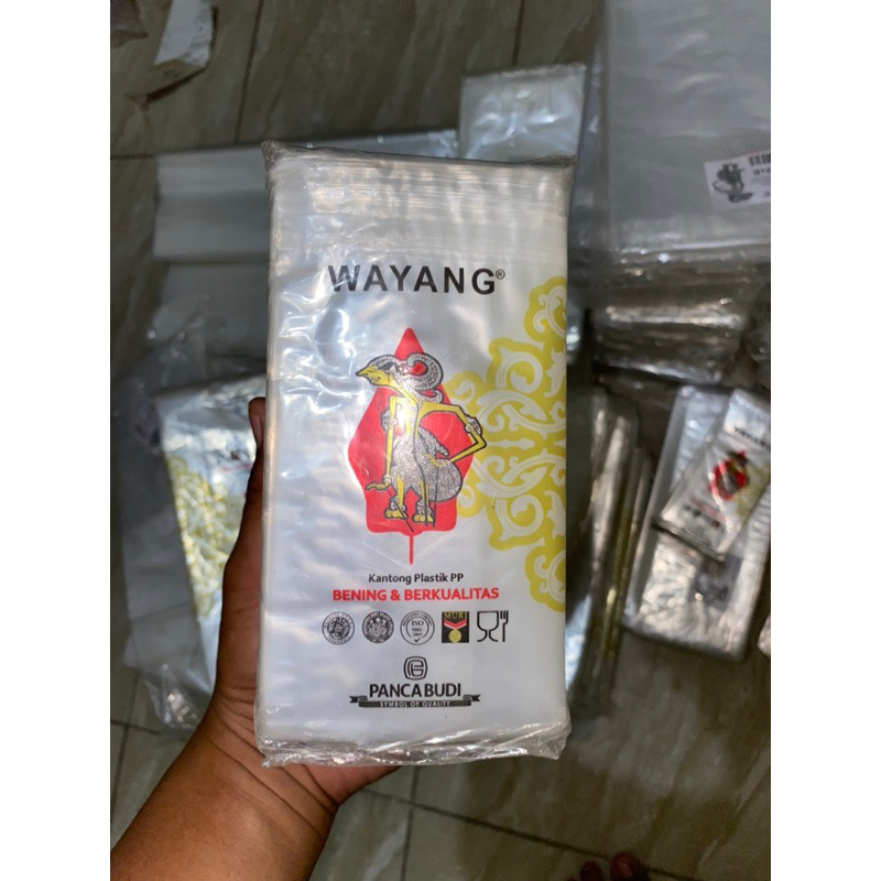 Jual plastik wayang 8x15 // PP wayang /Plastik pp | Shopee Indonesia