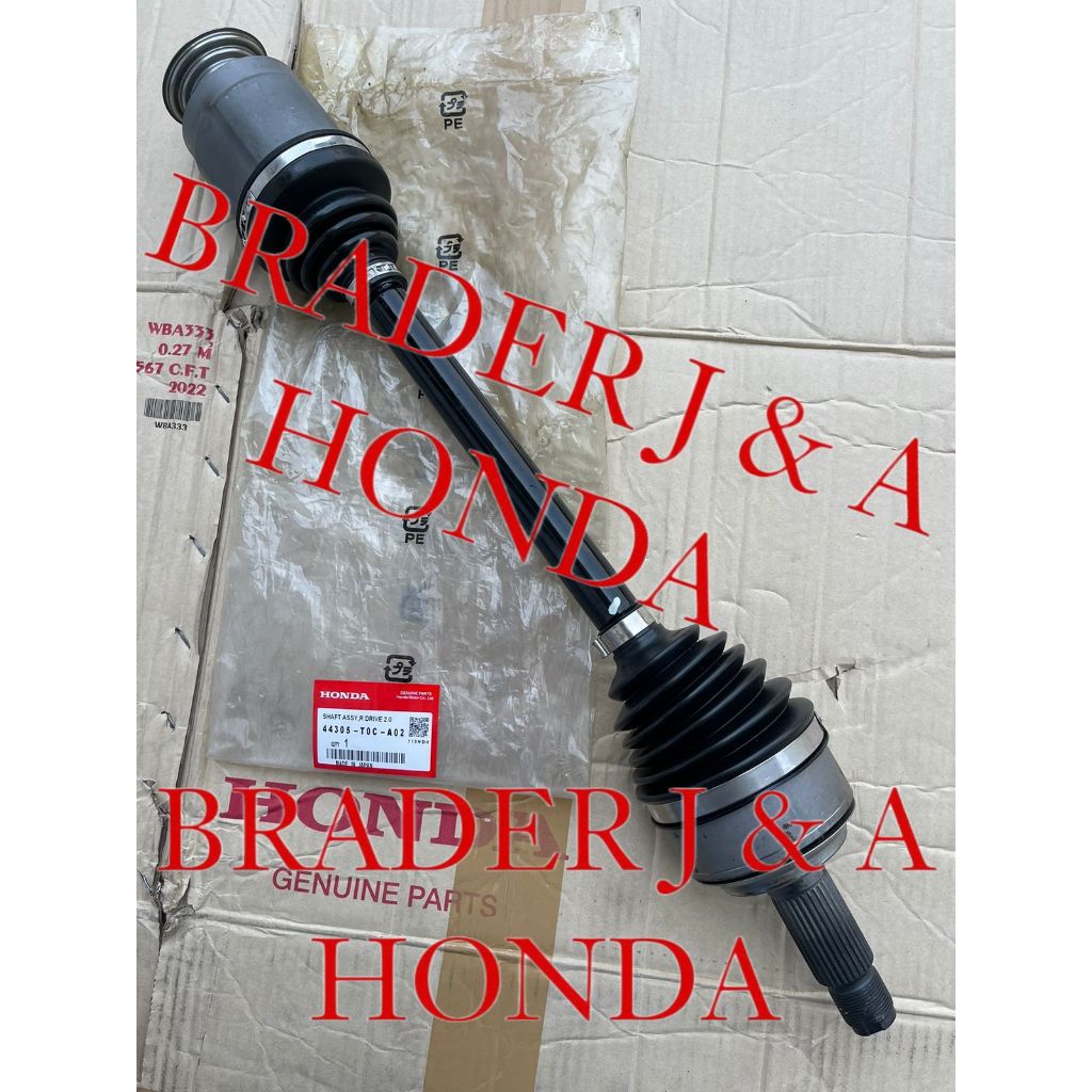 Jual DRIVESHAFT AS RODA CV JOINT CRV GEN 4 RM1 RM3 2000 CC ASLI 2013 ...