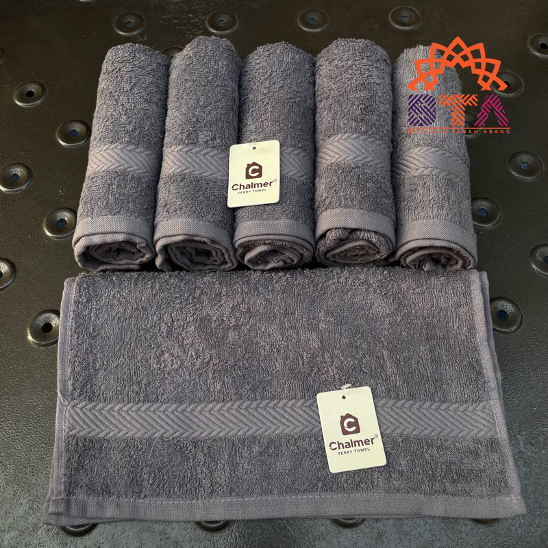 Jual Handuk CHALMER Hitam Salon / Handuk Leher / Handuk Kepala 30x70cm ...