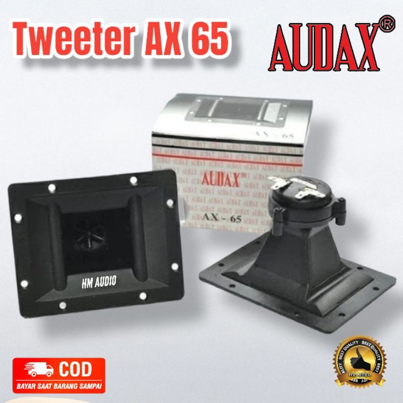 Jual Tweter Audax AX 65 100% Original Tweeter Audax AX 65 Audax Jordan ...