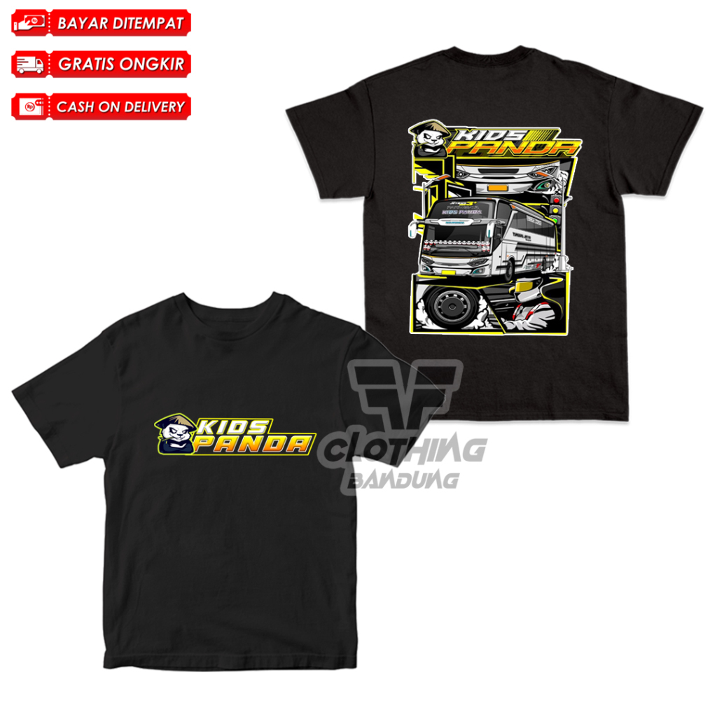 Jual kaos anak bus mania kids panda baju bis telolet kids panda jet bus 3 bus basuri tunggal ...