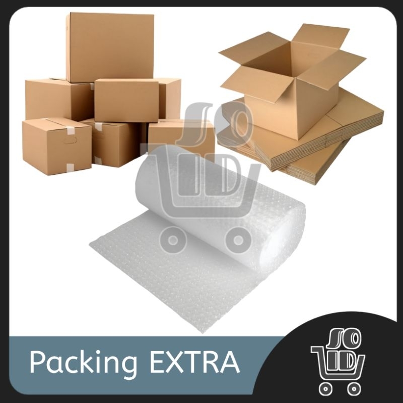 Jual TAMBAHAN PACKING EXTRA DUS/BUBBLE WRAP | Shopee Indonesia