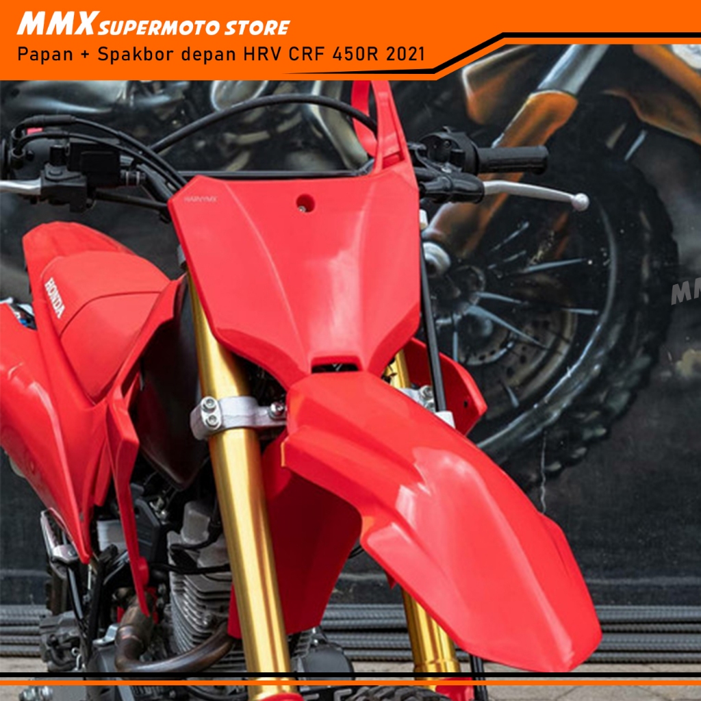 Jual Papan Spakbor Depan HRV CRF 450R PNP CRF 150 L Papan Plat Nomor Sparkboard Slebor CRF 450 R ...