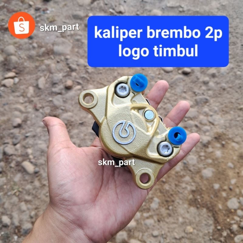 Jual Kaliper brembo 2p logo timbul | Shopee Indonesia