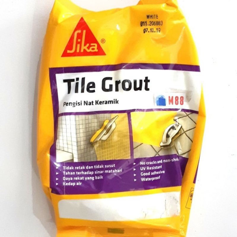 Jual Sika Tile Grout Pengisi Nat Keramik 1kg, 4 Pilihan Warna | Shopee ...