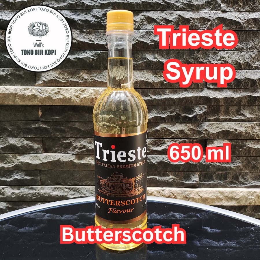 Jual Trieste Syrup Flavoured Sirup Rasa - 650 ml | Shopee Indonesia