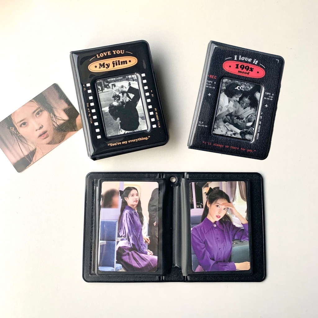 Jual Album Foto 3inch Polaroid Gaya Hollywood 40slot Mini Photocard ...