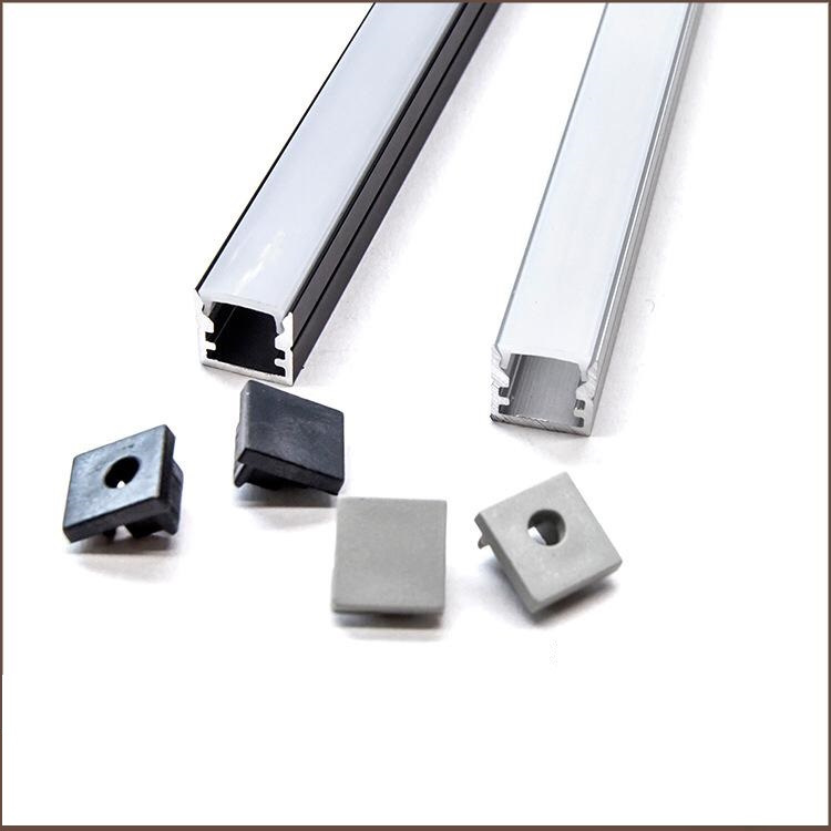 Jual Kap Housing Aluminium LED Strip Rigid Bar Cover Lampu LED 100 CM ...