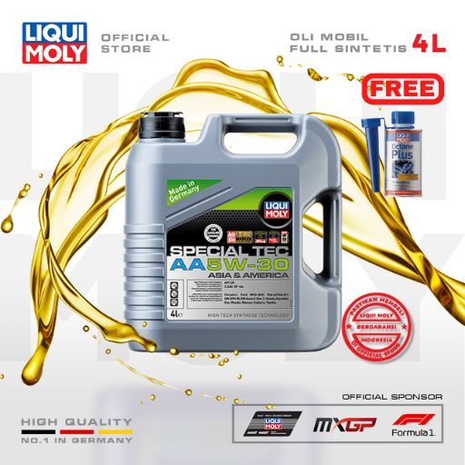 Jual Liqui Moly Special Tec AA 5W-30 4L - Oli Mobil 7616 + FREE OCTANE ...
