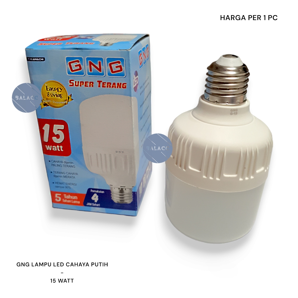 Jual LAMPU LED GNG 15 WATT KAWACHI SUPER TERANG | Shopee Indonesia