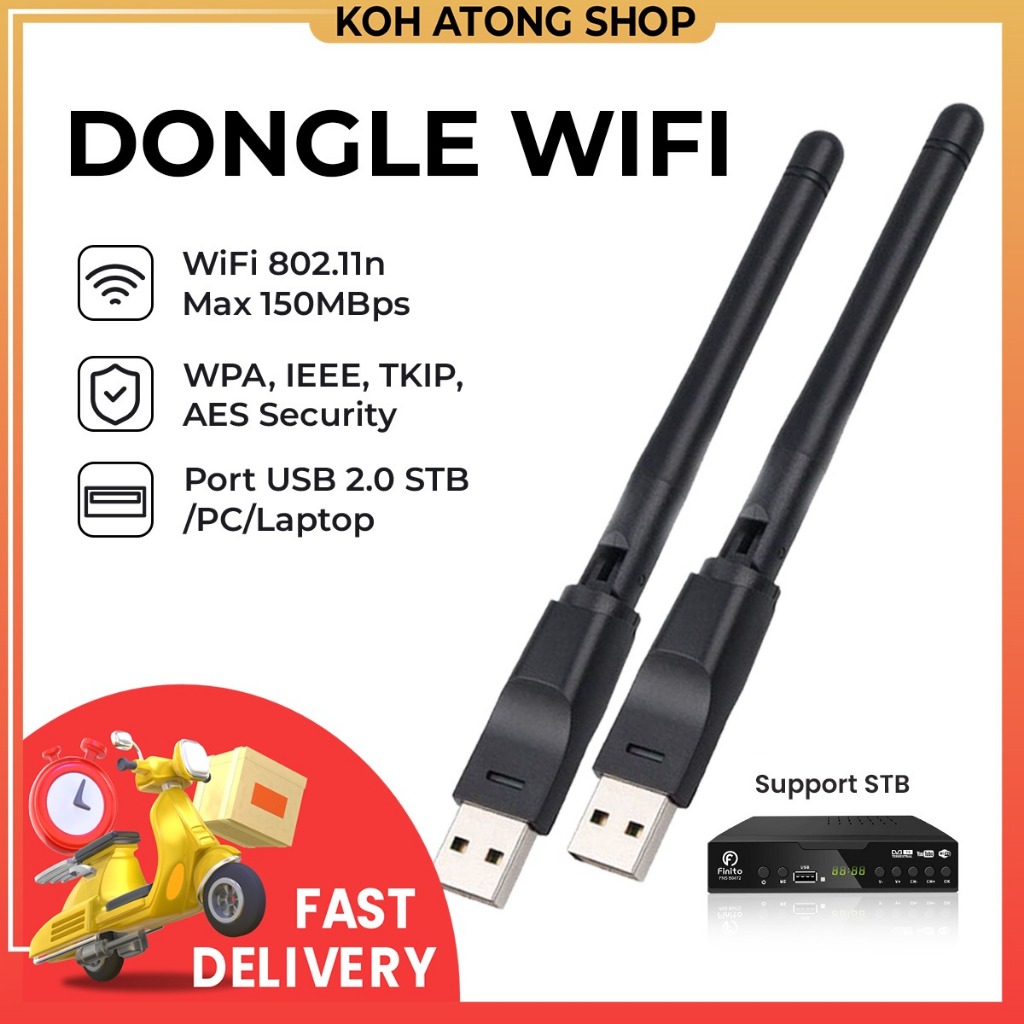 Jual Dongle Wifi MT 7601 untuk STB DVB T2 / Wifi Adapter | Shopee Indonesia