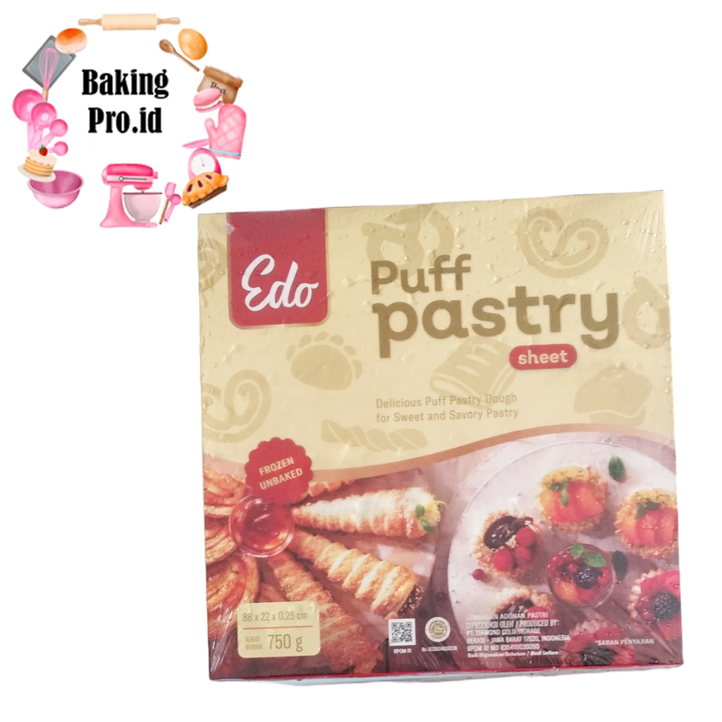 Jual Edo Puff Pastry - BARANG BEKU - INSTANT ONLY | Shopee Indonesia