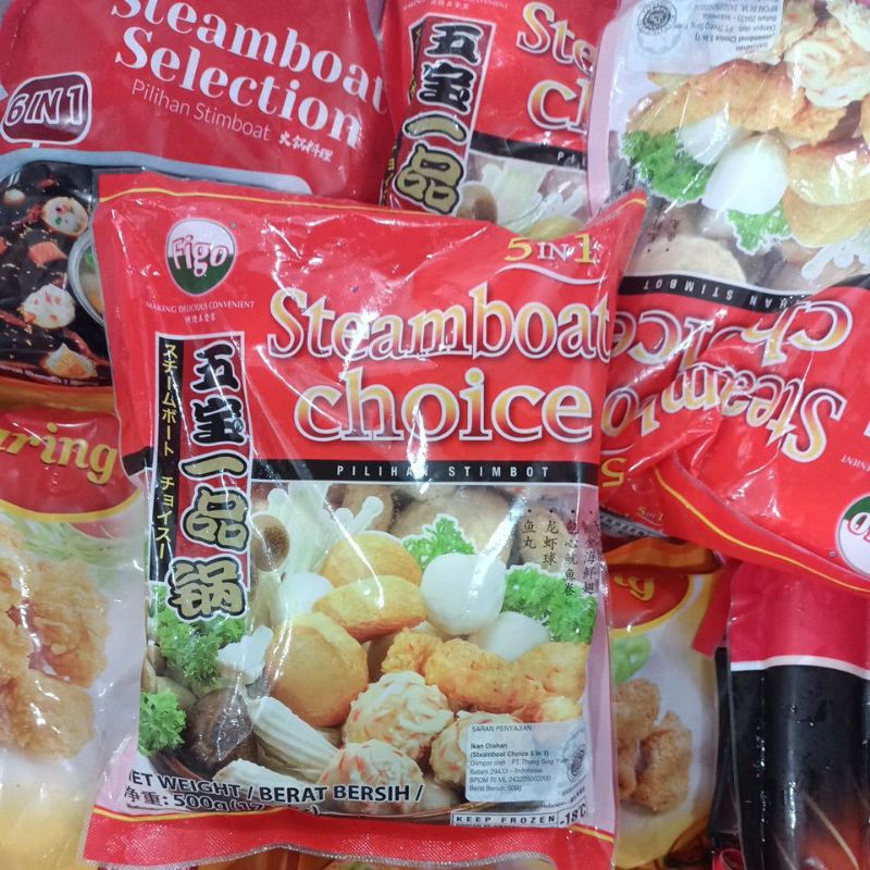 Jual Steamboat Choice 5 in 1 FIGO 500gr | Shopee Indonesia