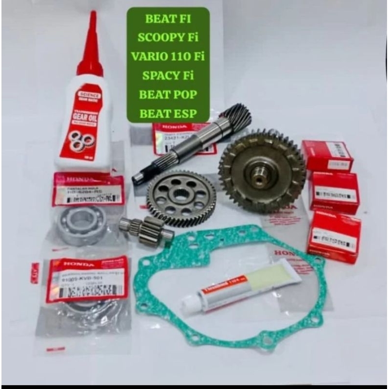 Jual GIGI GIR RASIO CVT BEAT Fi BEAT POP BEAT ESP VARIO 110 Fi SCOOPY ...