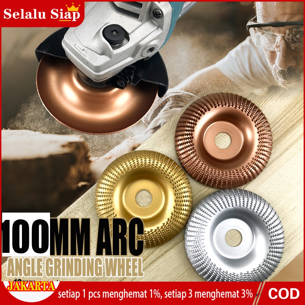 Jual Piringan Gerinda sudut miring pesawat 100mm, piringan Gerinda 16mm ...