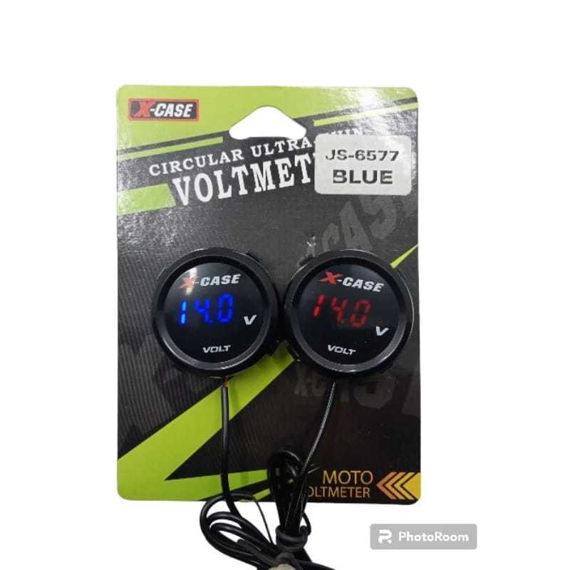Jual Voltmeter bulat voltmeter digital universal voltmeter led WJY555 ...