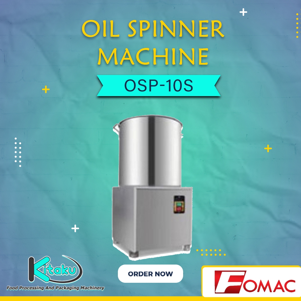 Jual Mesin Pemeras Minyak Makanan Oil Spinner Machine OSP-10S Fomac ...