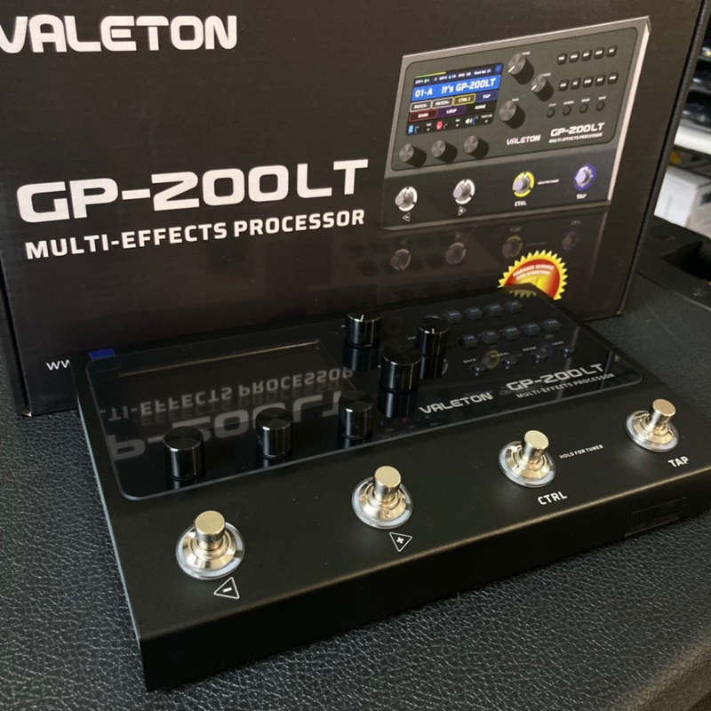 Jual Valeton GP200LT Guitar/Bass Multi Effects Unit (Bonus IR & Preset ...
