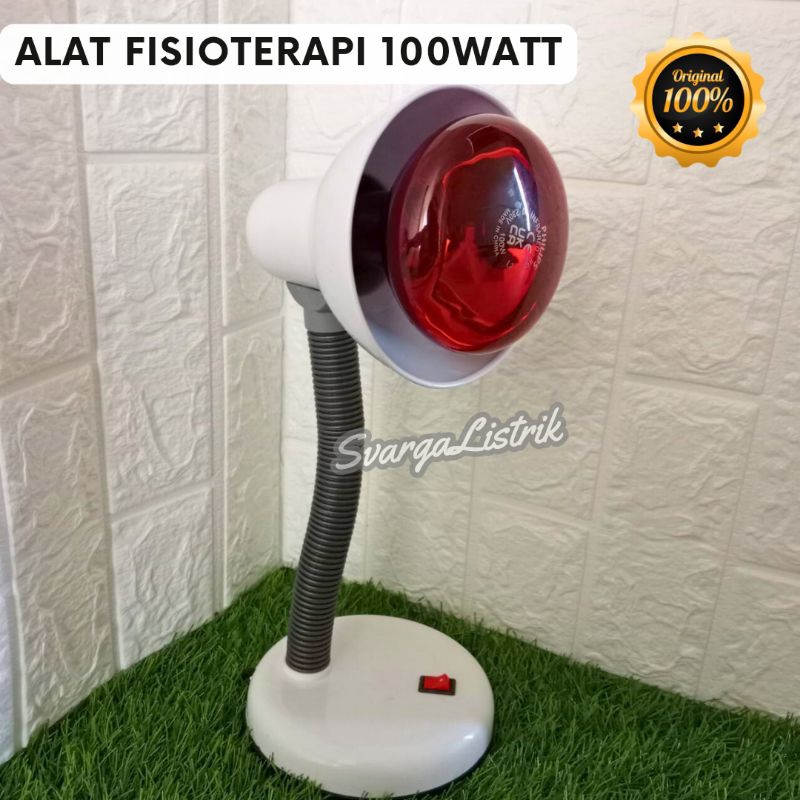 Jual Alat Fisioterapi set Lampu Terapi Infrared 100Watt Inframerah ...