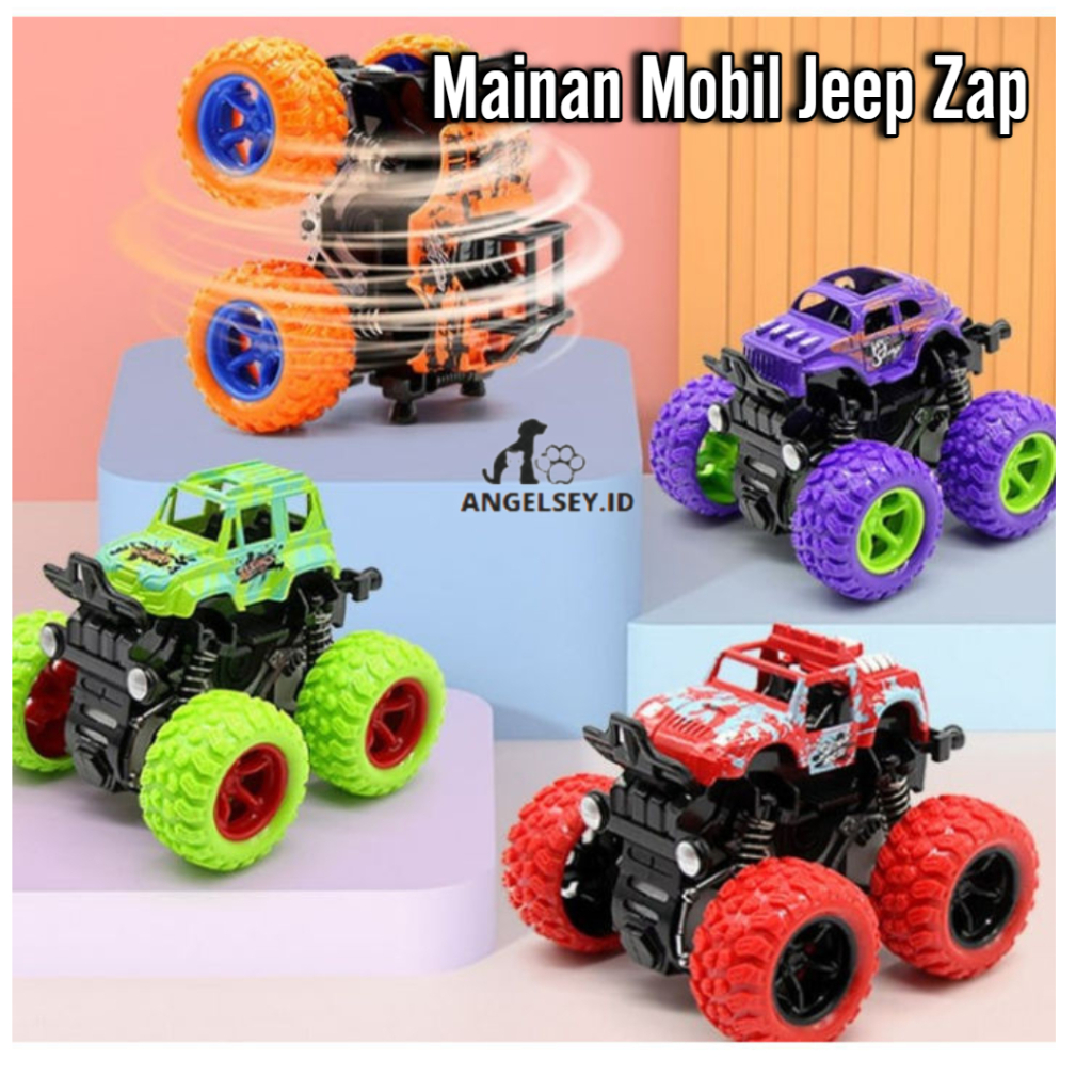 Jual Mainan Anak Mobil Mobilan Off Road Mobil Jeep Zap Monster | Shopee ...