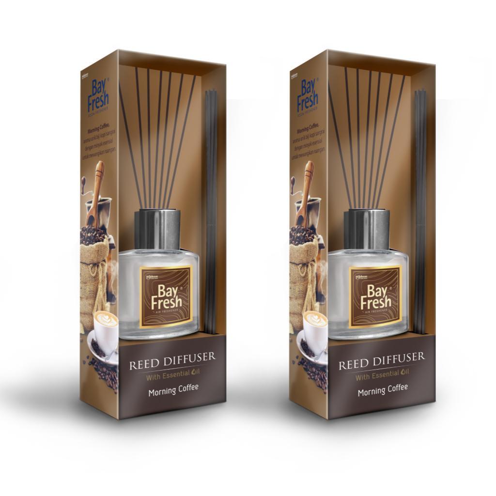 Jual Bayfresh Reed Diffuser Regular Morning Coffee 30 ml x 2 | Shopee ...